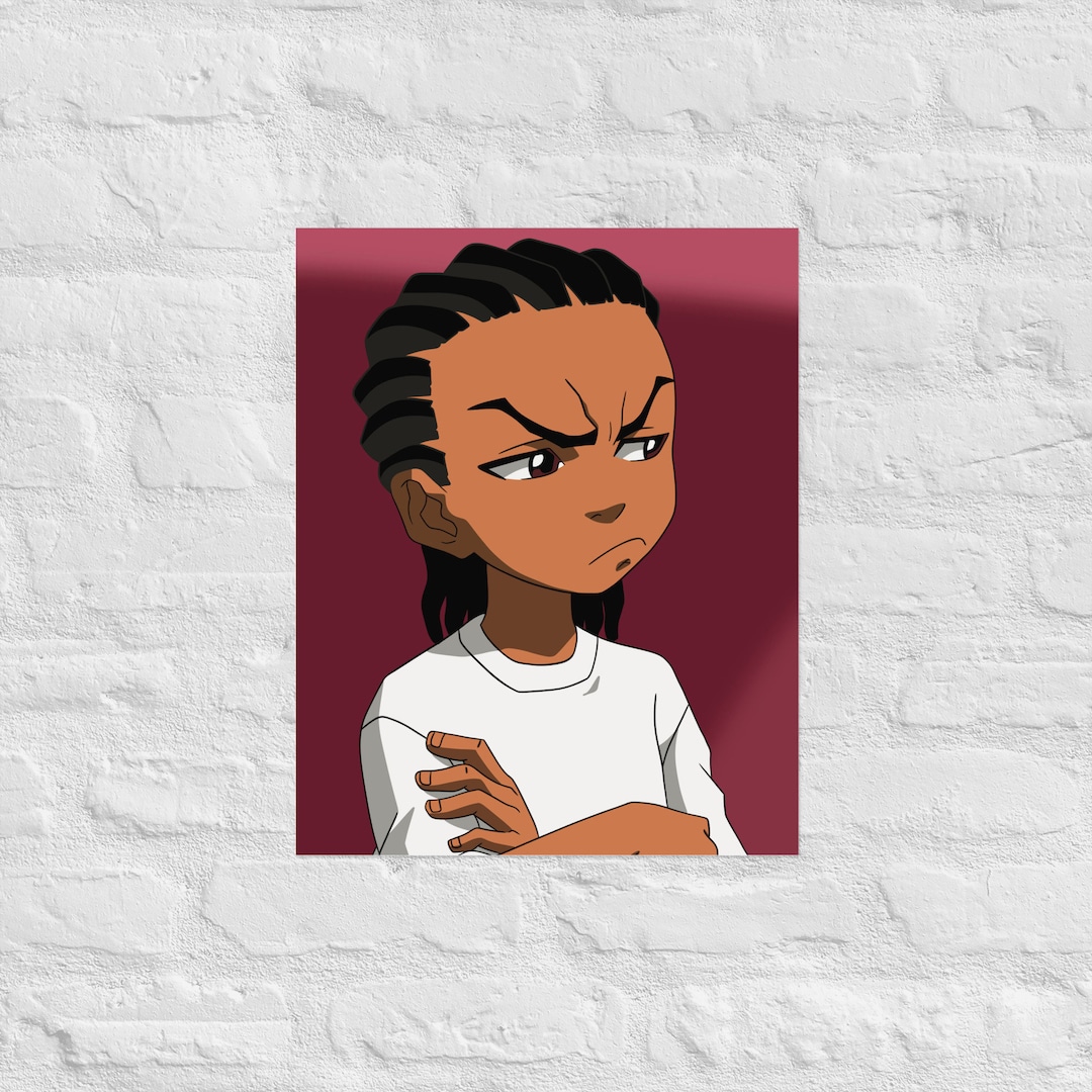 Custom Digital Art Boondocks Print Poster Urban Art for Your - Etsy