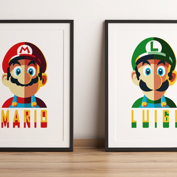 Super Mario Poster - Etsy