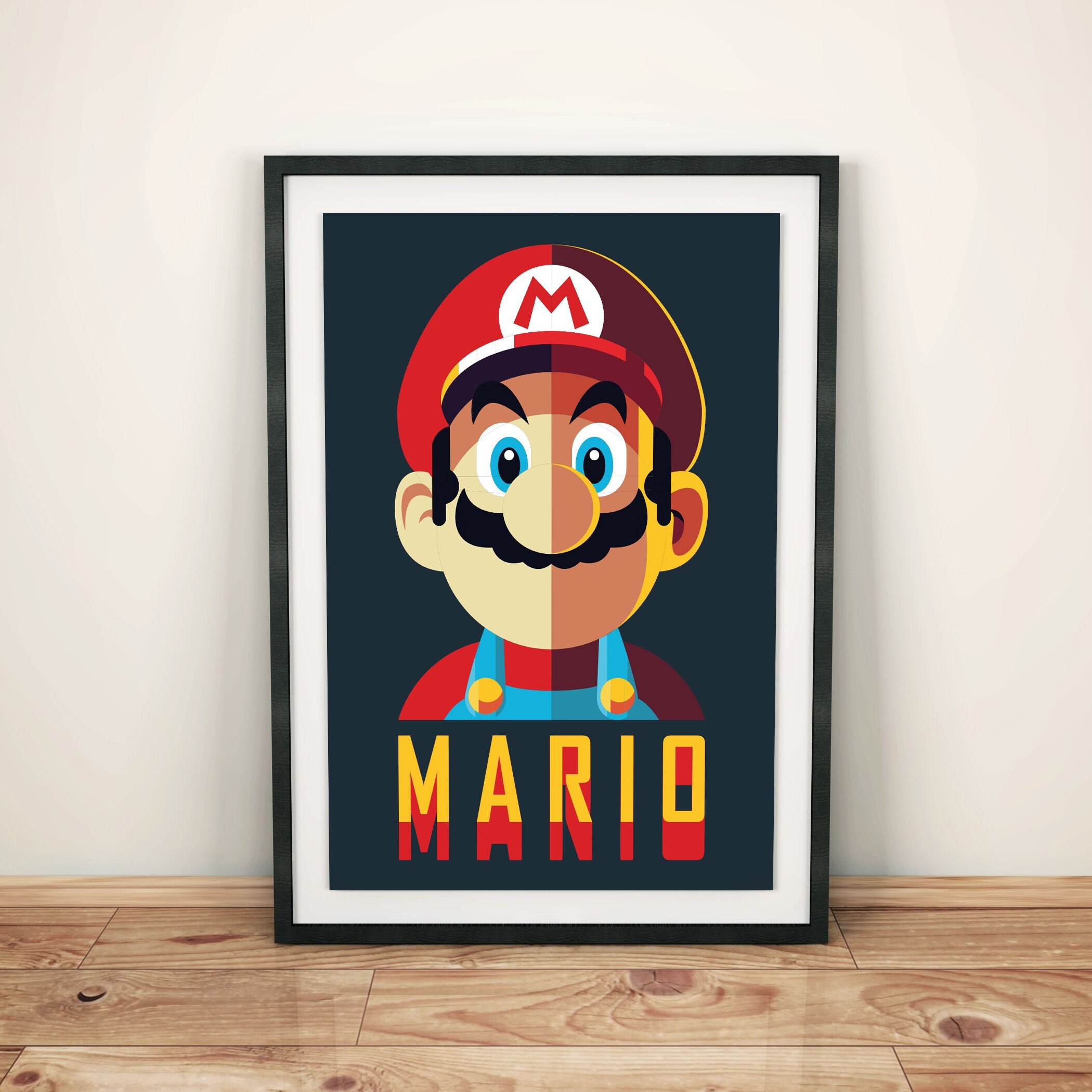 Super Mario Bros Posters, Mario & Luigi, Set or Individual. for Gaming ...