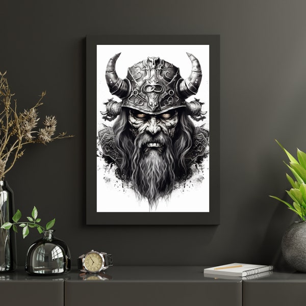 Viking Poster - Etsy