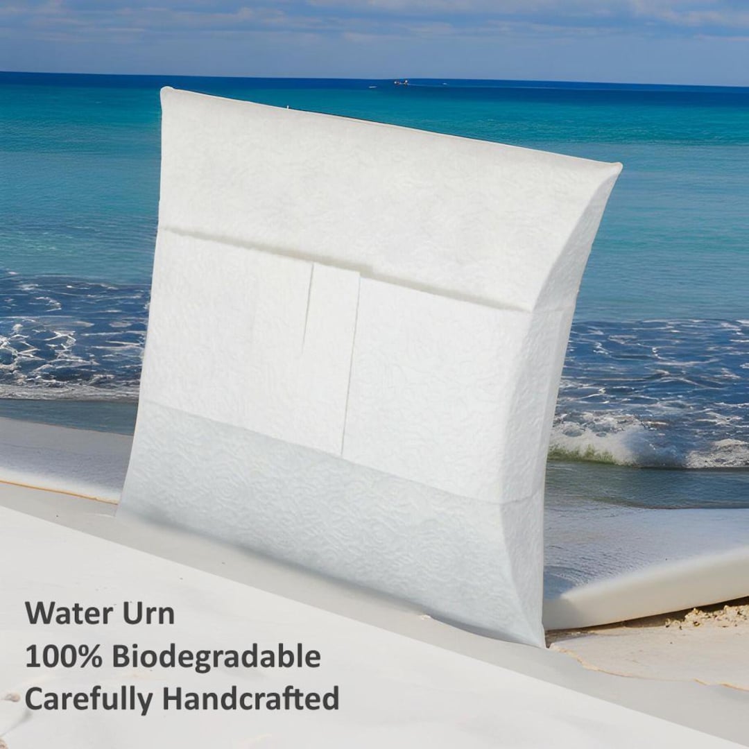 Pearl Journey Water Urn Suitable for Water Burial Biodegradable ...