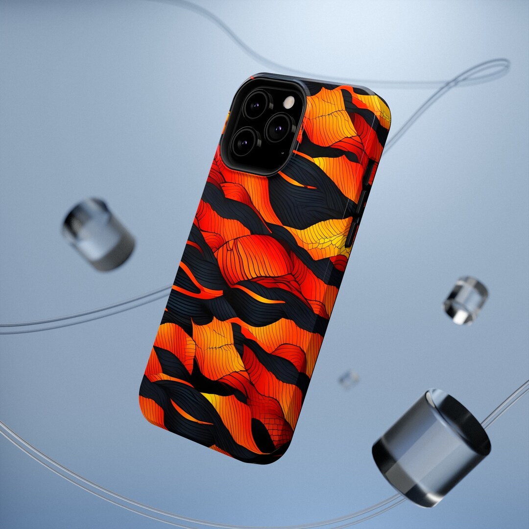 IPhone 12 Pro Max and iPhone 13 Pro Max Impact-resistant Cases. Orange ...