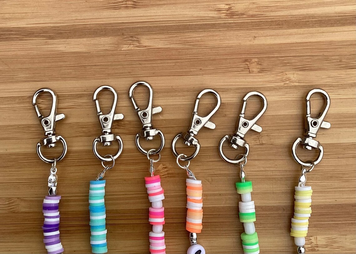 Cute Keychains With Smiley Face Charm Preppy Gifts for - Etsy