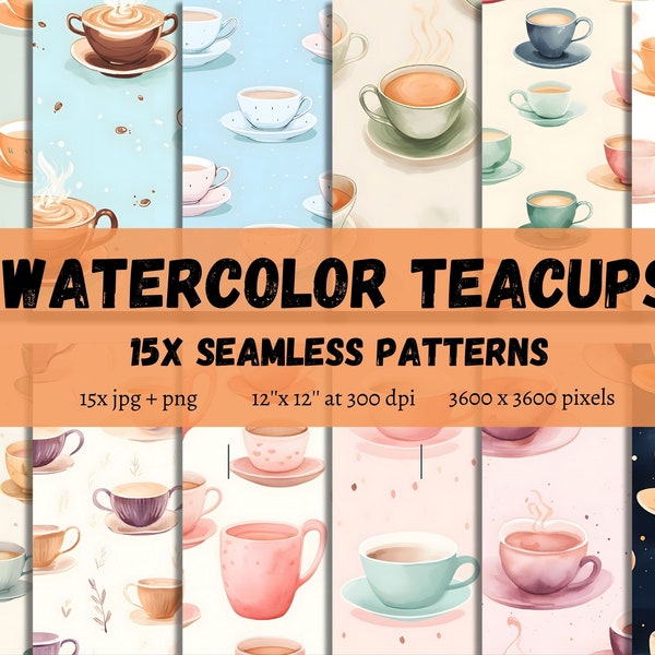 Teacup Printable - Etsy