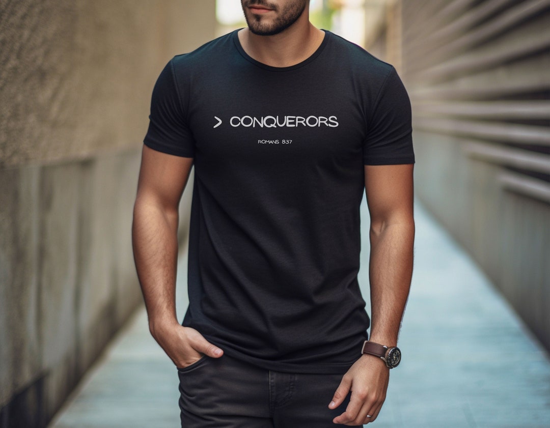 More Than Conquerors Faith Shirt Jesus Shirt Christian - Etsy