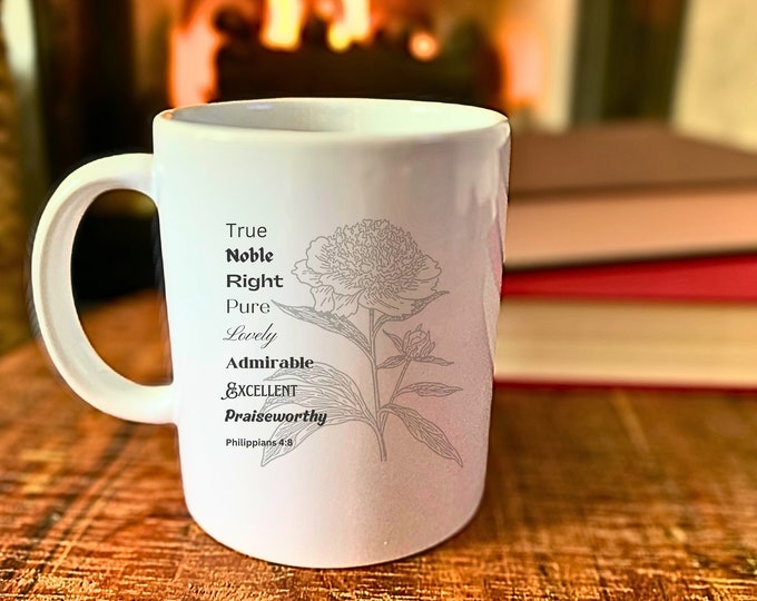 Bible Verse Coffee Mugs Motivational Christian Mugs Faith Based Gifts ...