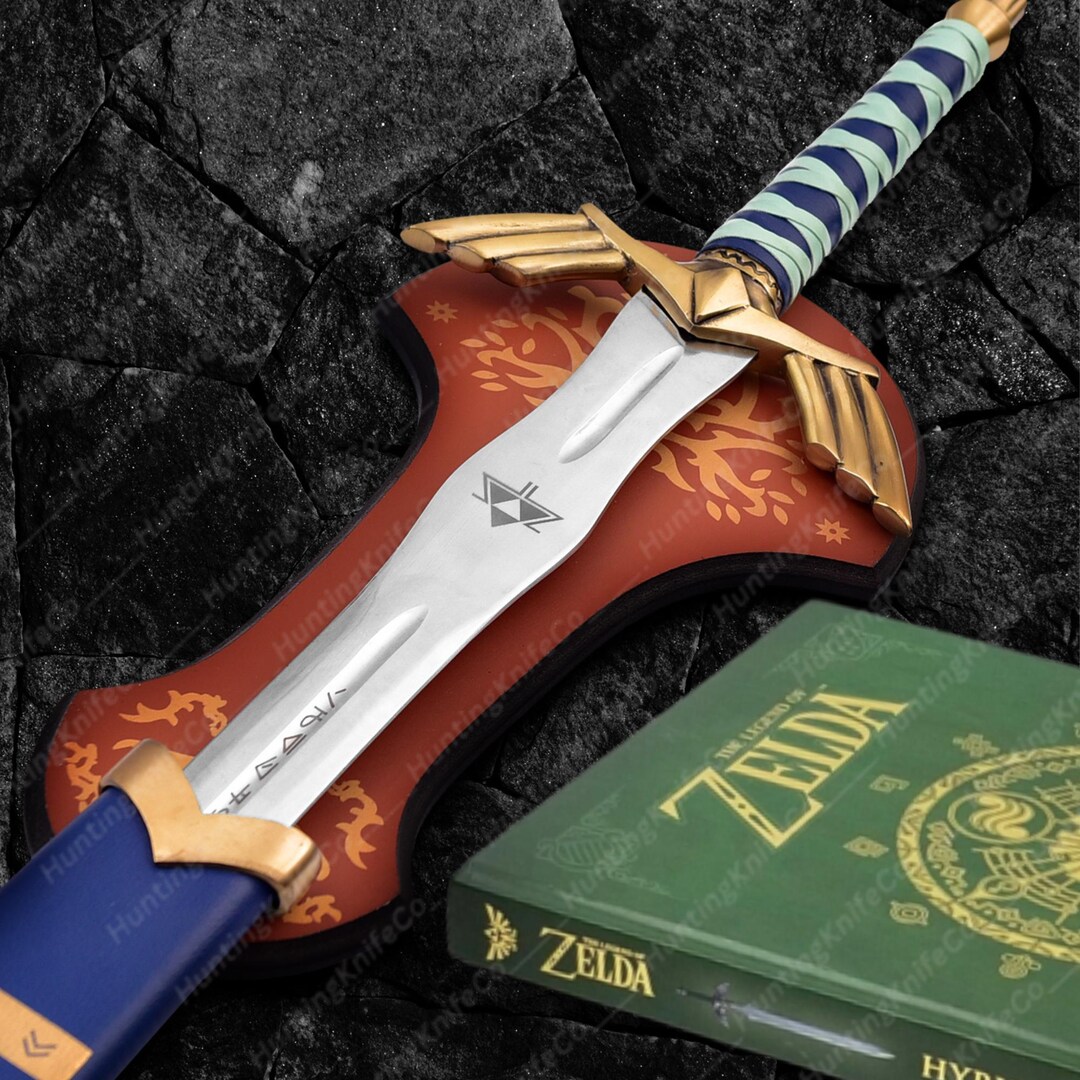 Handmade Legend of Zelda Master Sword Full-size Metal Replica, Breath ...