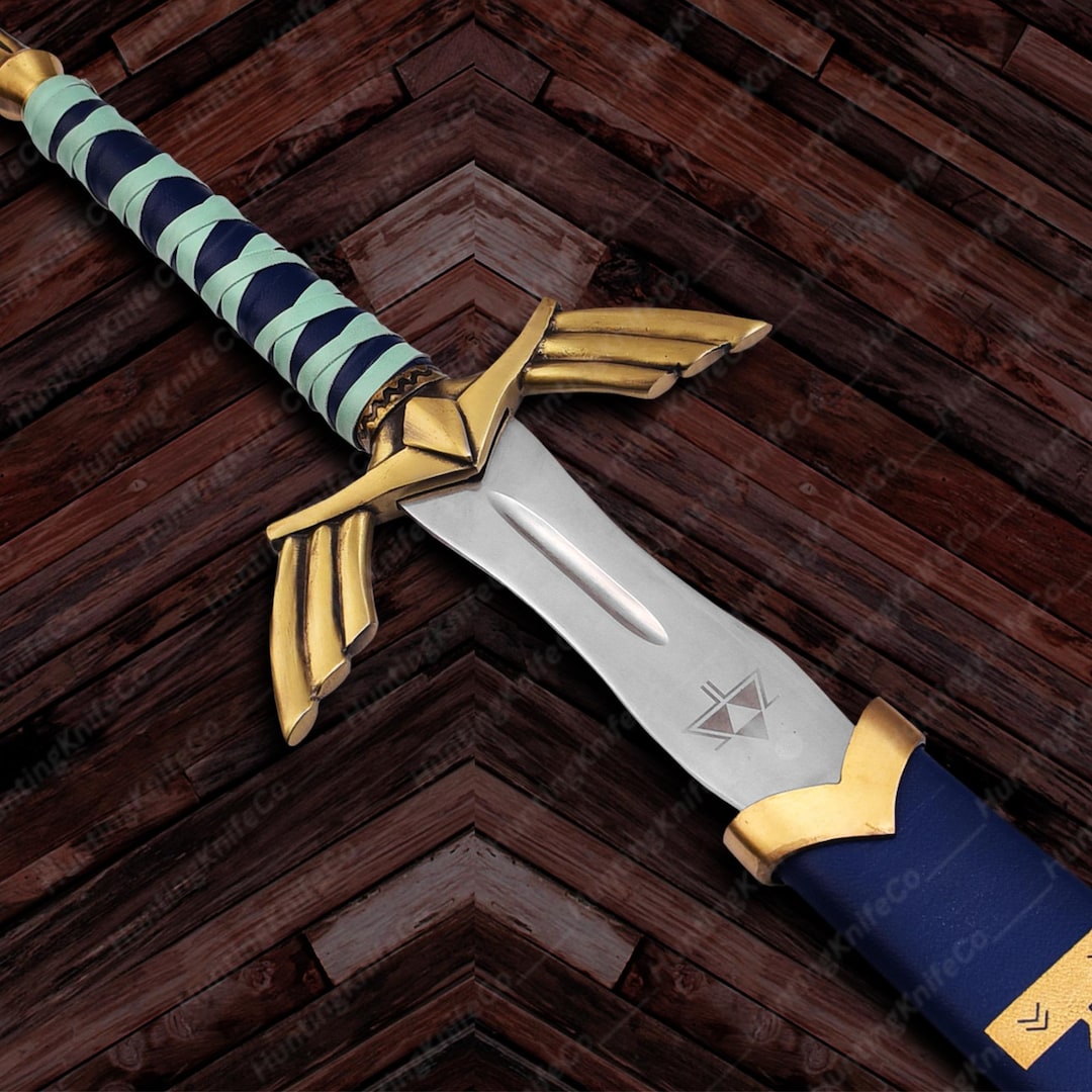 Handmade Legend of Zelda Master Sword Full-size Metal Replica, Breath ...
