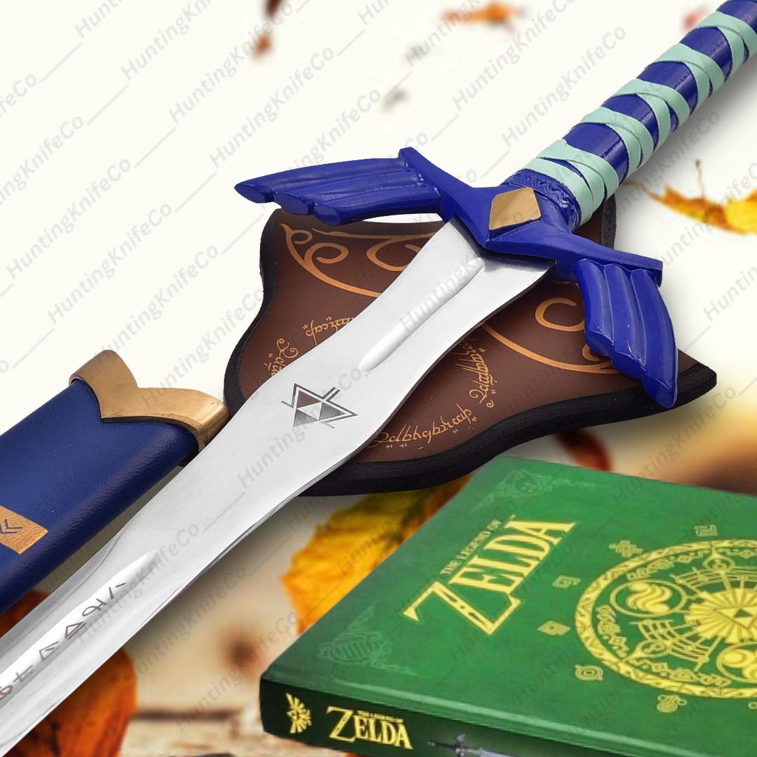 Handmade Legend of Zelda Master Sword Full-size Metal Replica, Breath ...