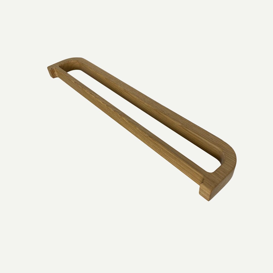 Floating Towel Rack, Minimalist Wooden Towel Holder, Bathroom Wall ...