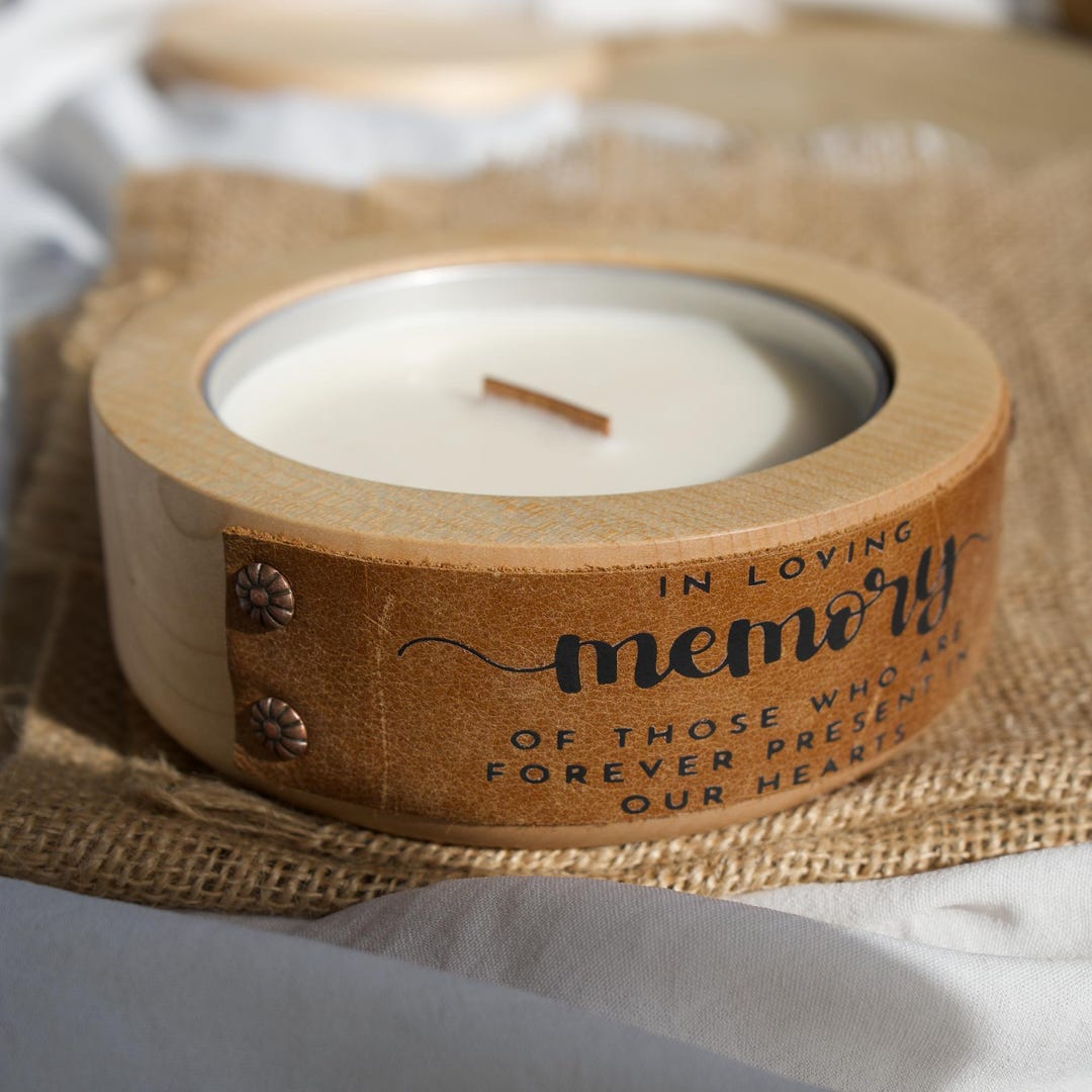 In Loving Memory Remembrance Candle, Memorial Candle Gift, a Ritual ...