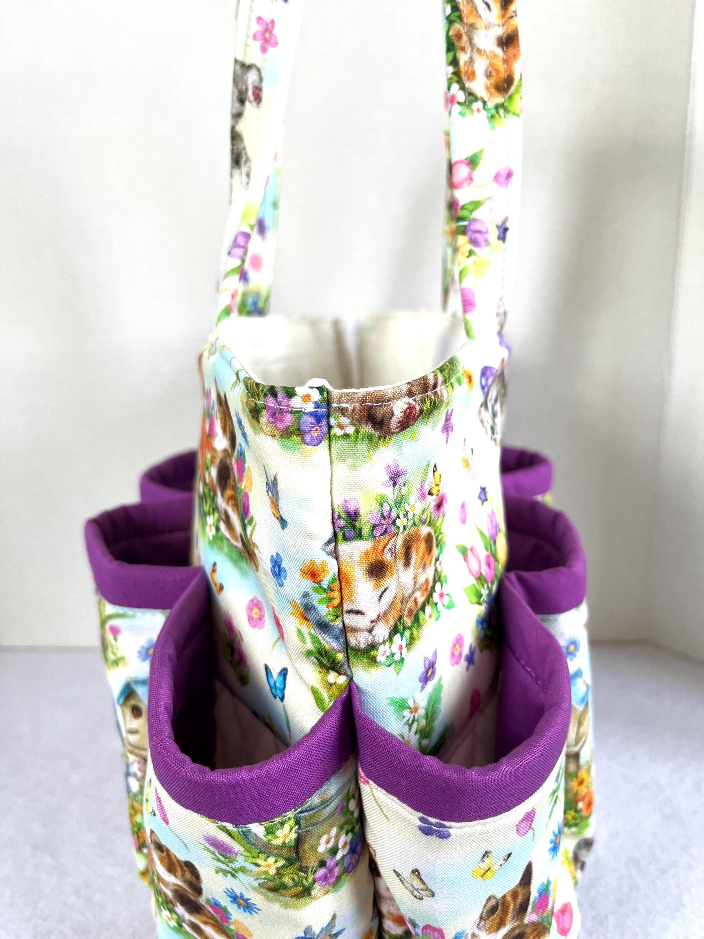 Cats Print Bingo Bag With FREE COIN Bag // Nurse Bag // Makeup Bag ...