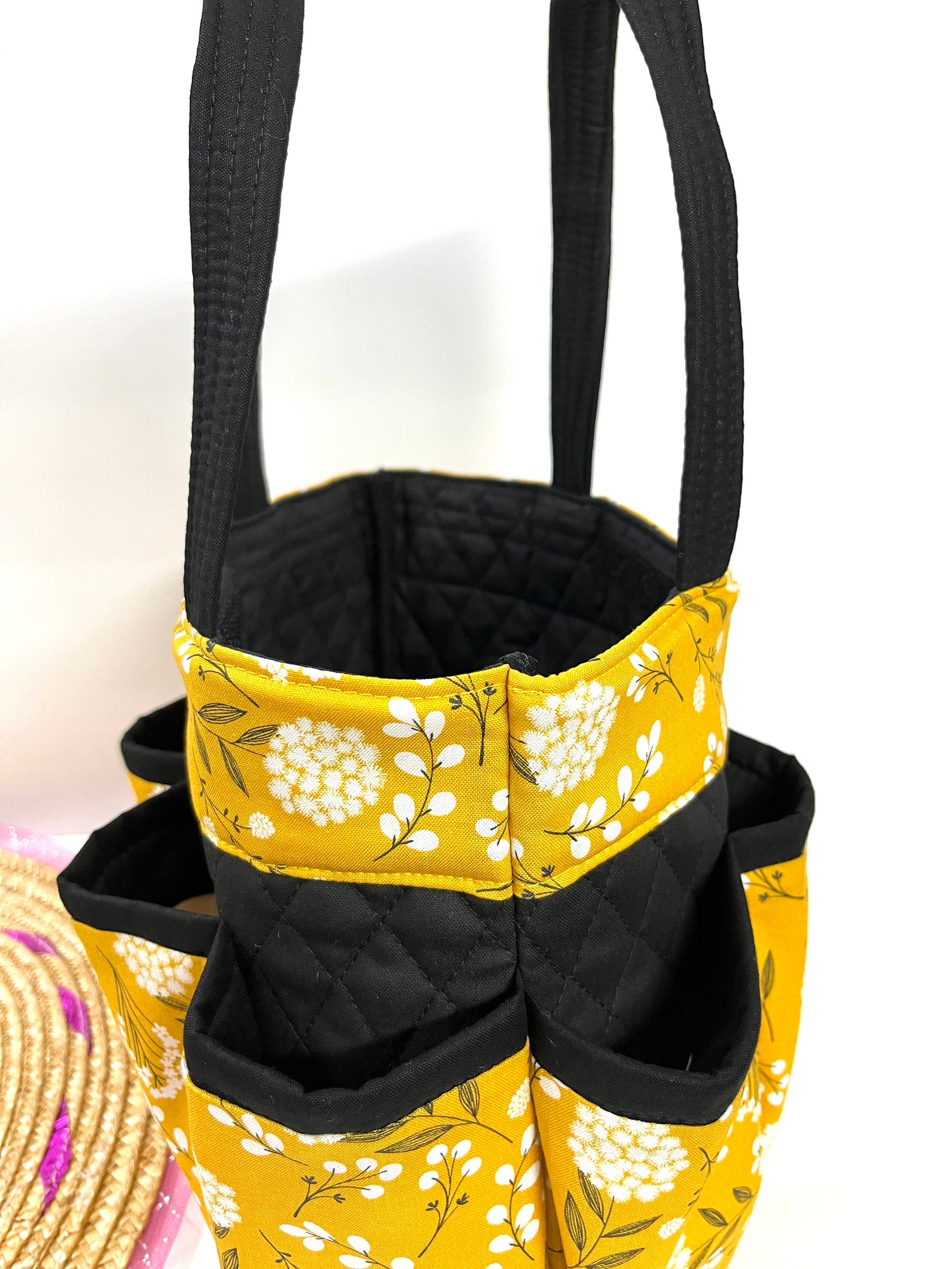 Floral Print Bingo Bag With FREE COIN Bag // Nurse Bag // Makeup Bag ...