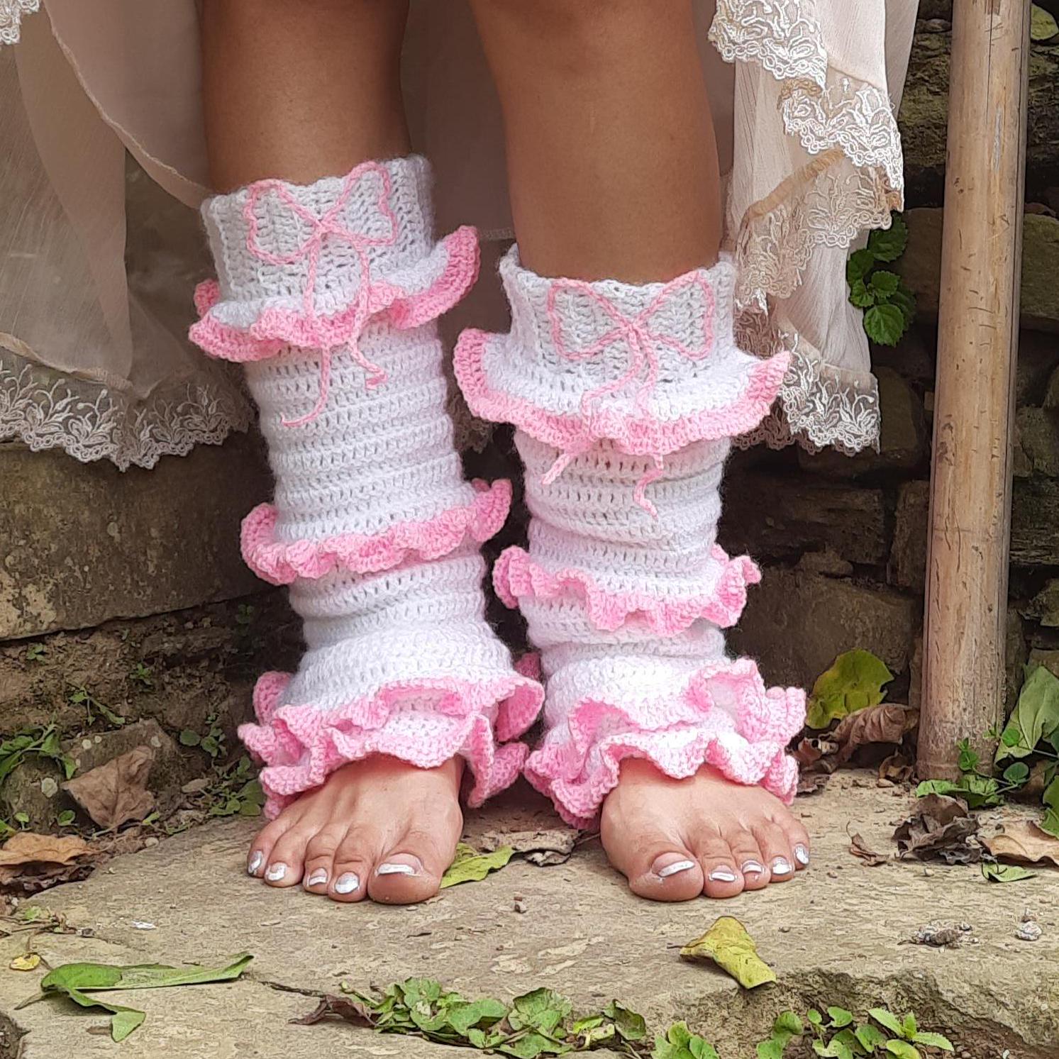 Crochet Pattern for "athanasia Leg Warmers by Amblings " Instructions ...