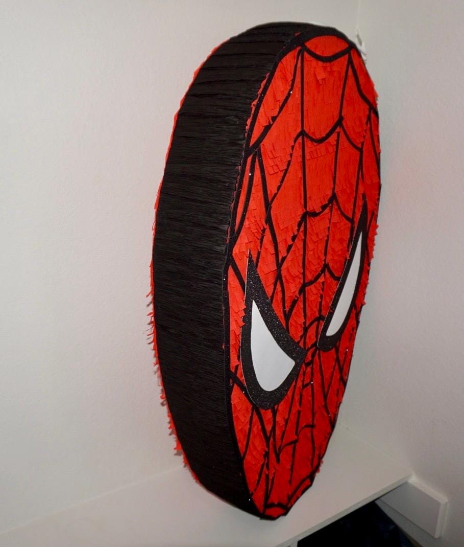 The Amazing Spiderman Piñata Spiderman Theme Piñata - Etsy