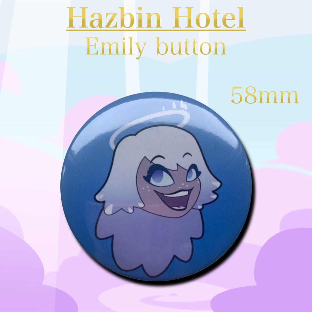 Hazbin Hotel: Emily Seraphim Badge - Etsy