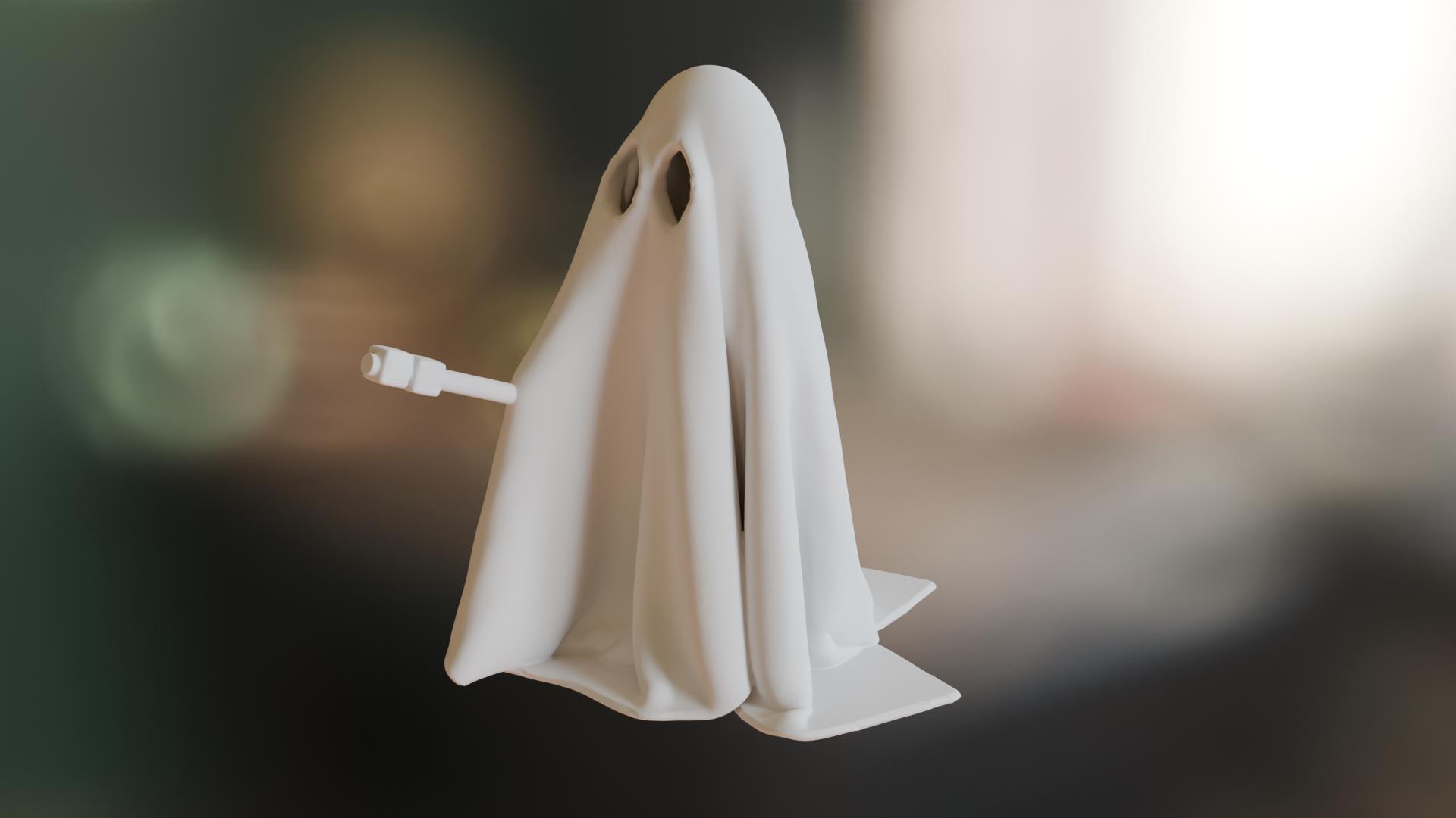 Ghost Campfire STL File: 3D Printable Halloween Miniature (digital ...
