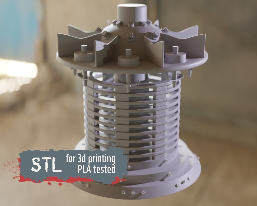 Star Wars Fusion Furnace Prop STL Files - 3D Printable Sci-fi Cosplay ...
