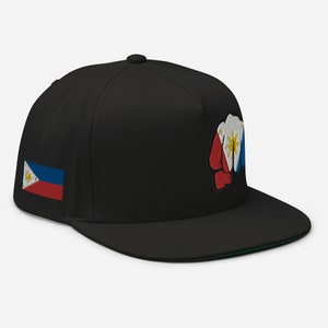 Embroidered Filipino Hat, Philippines Flag Embroidered Hat, Custom ...