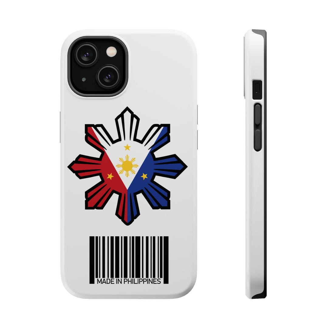 Sun Shape Philippines Flag Filipino iPhone Case, Magnetic Tough Cases ...