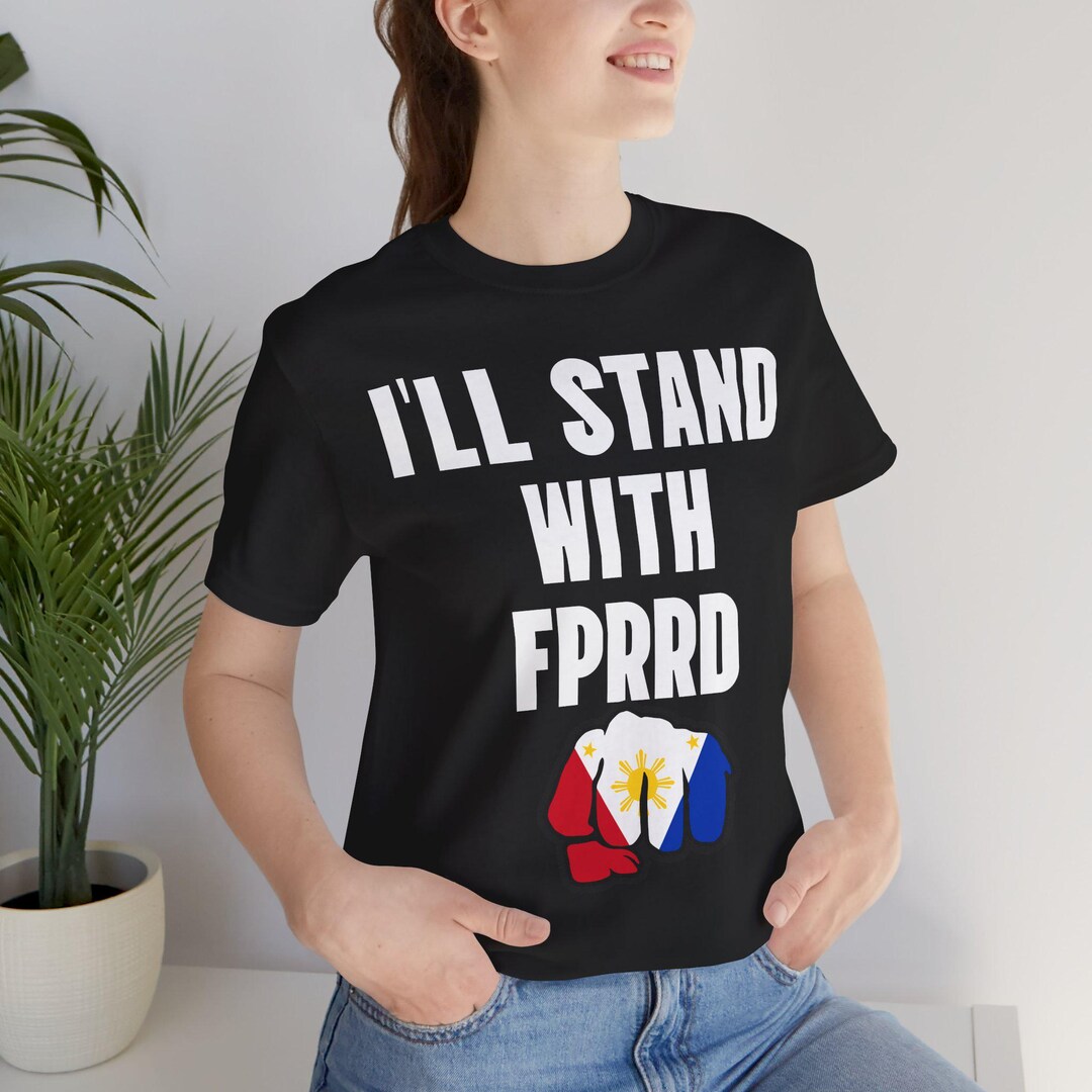 Custom Filipino Pride Unisex Tee, Duterte Support Shirt, Du30 Support ...