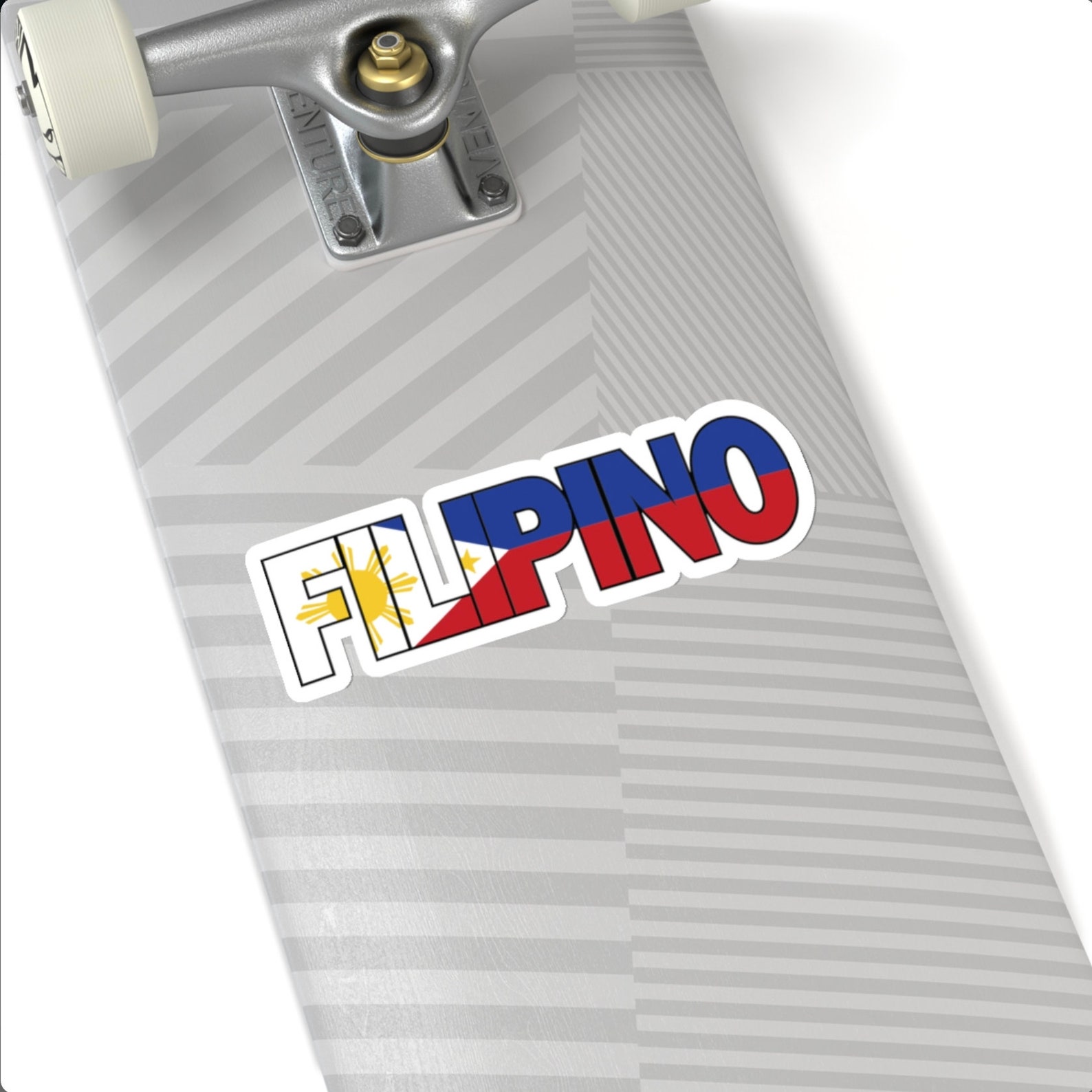 Filipino Design Philippines Flag Kiss-cut Stickers, Philippines Flag ...