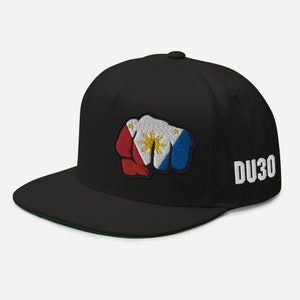 Embroidered Filipino Hat, Philippines Flag Embroidered Hat, Custom ...