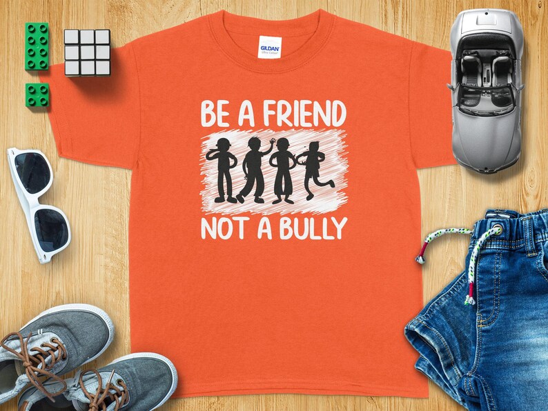 Be a Friend Not a Bully T-shirt, Anti-bullying Awareness Tee, Support ...