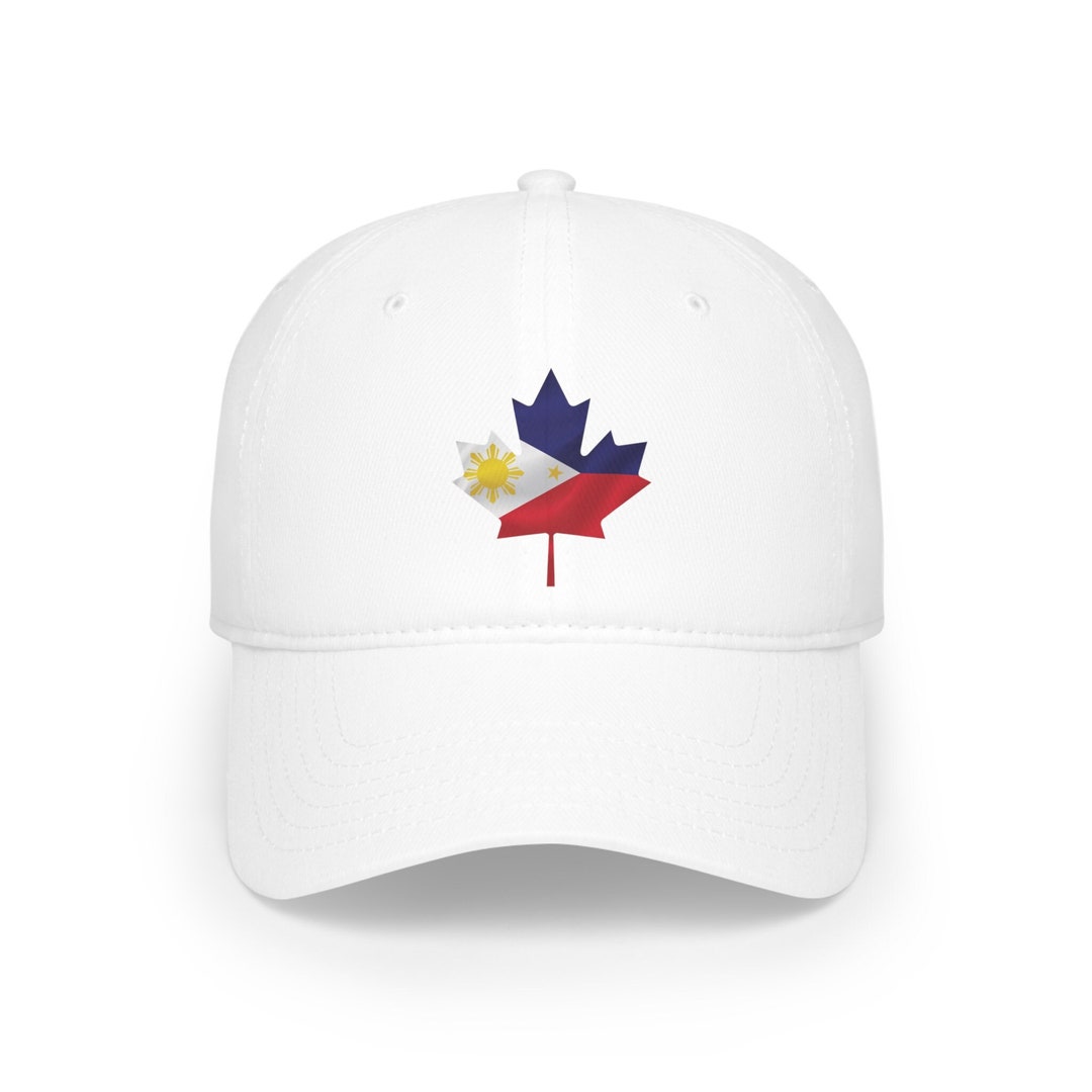 Filipino Canadian Design Hat Philippines Flag Cap Filipino - Etsy
