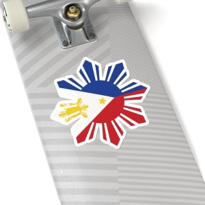 Star Shape Philippines Flag Kiss-cut Stickers, Philippines Flag ...