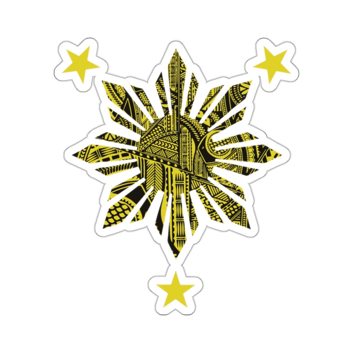 Philippines Logo Design Kiss-cut Stickers, Philippines Flag Logo ...