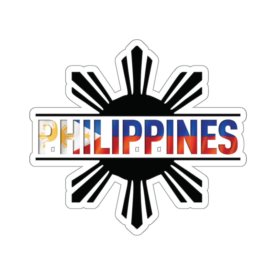 Philippines Flag Car Stickers, Philippines Tablet Stickers, Filipino ...
