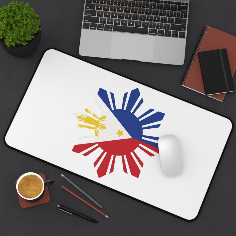 Custom Filipino Design Desk Mat, Personalized Filipino Mouse Pad ...