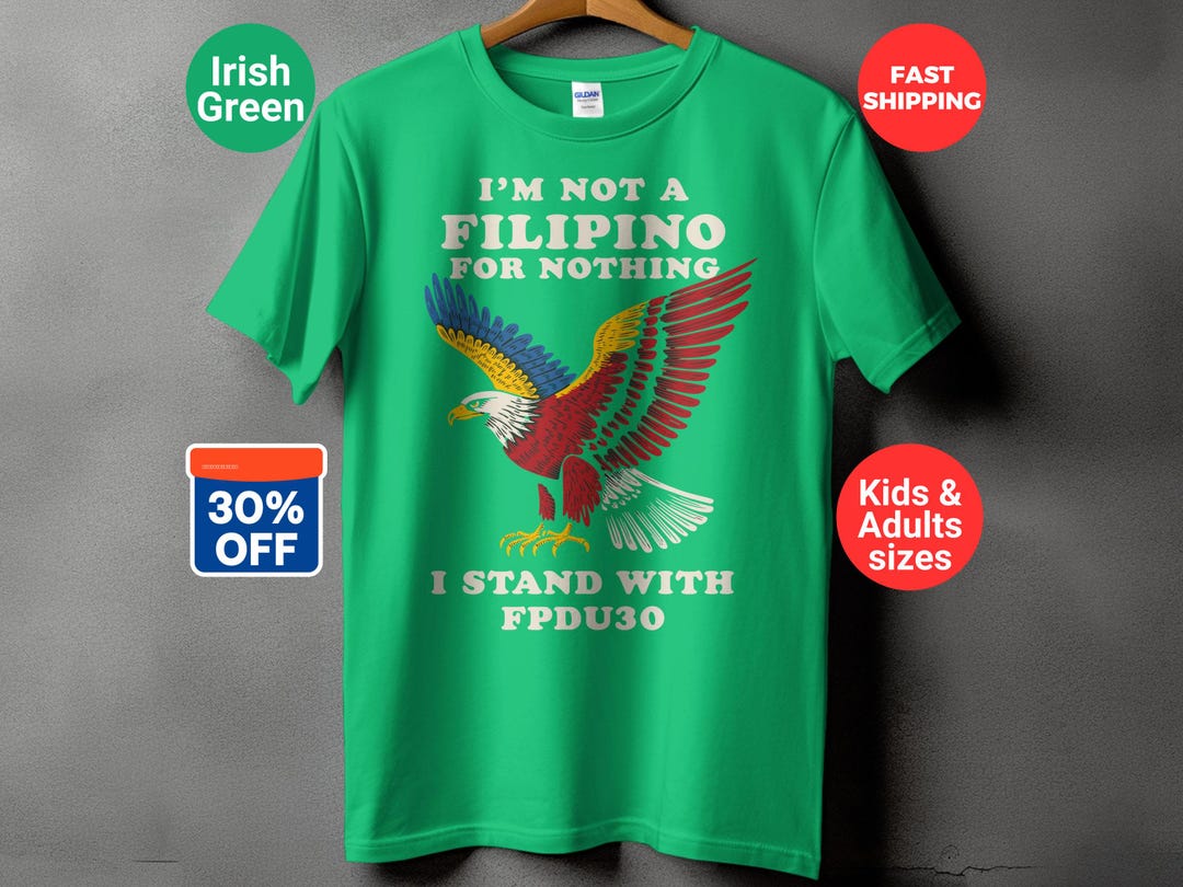 Duterte Support Shirt 2025, DU30 Shirt 2025, Filipino Pride Shirt ...