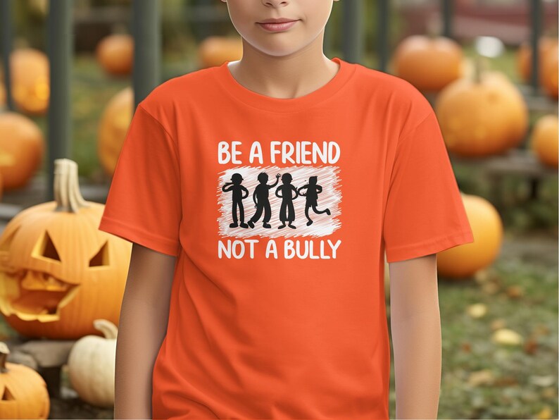 Be a Friend Not a Bully T-shirt, Anti-bullying Awareness Tee, Support ...