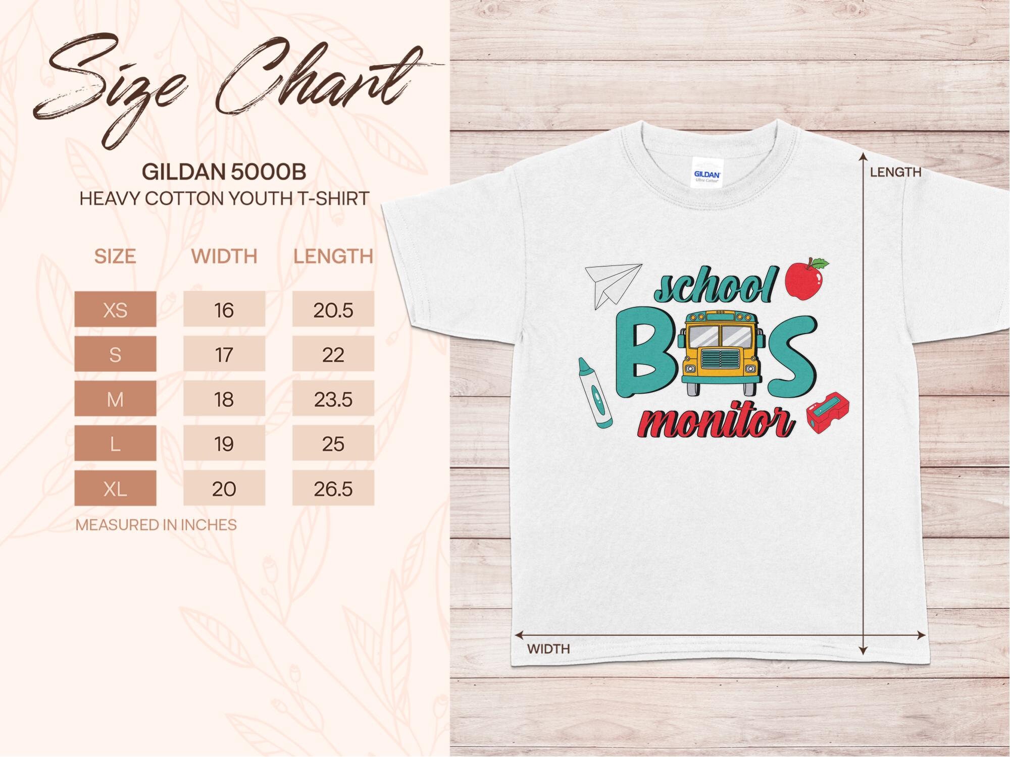 Back to School 2024 School Bus Monitor T-shirt, Kids School Bus Monitor ...