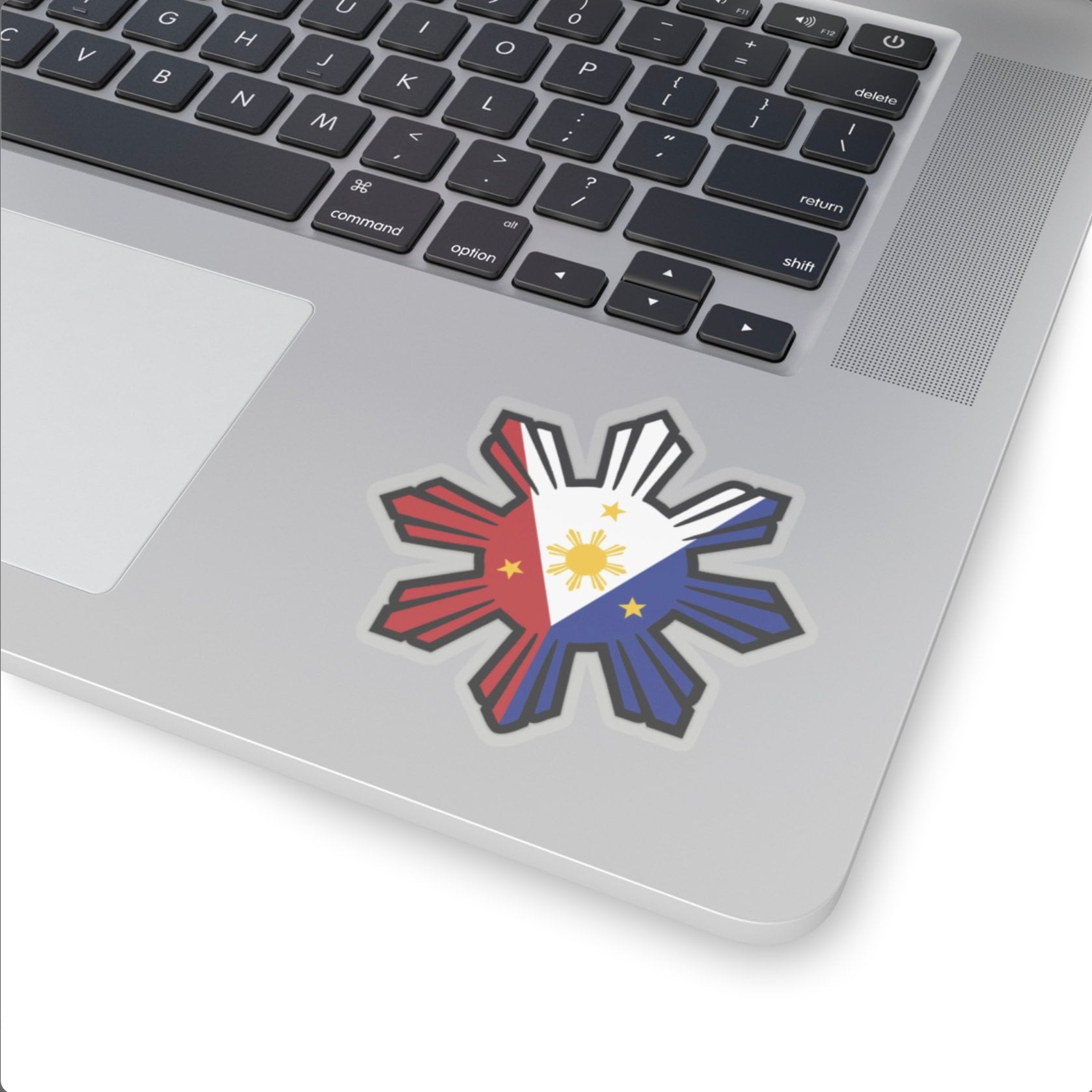 Sun Shape Philippines Logo Kiss-cut Stickers, Philippines Flag Stickers ...