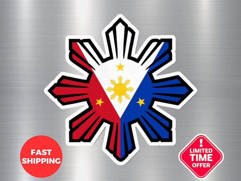 Unique Philippines Flag Car Magnet, Perfect for Proud Filipinos ...