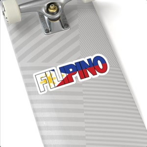 Filipino Design Philippines Flag Kiss-cut Stickers, Philippines Flag ...