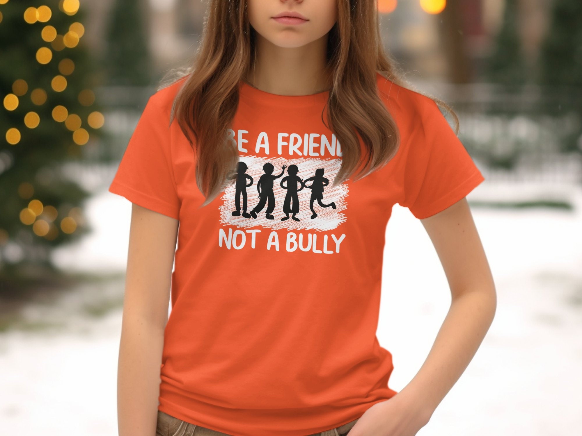 Be a Friend Not a Bully T-shirt, Anti-bullying Awareness Tee, Support ...