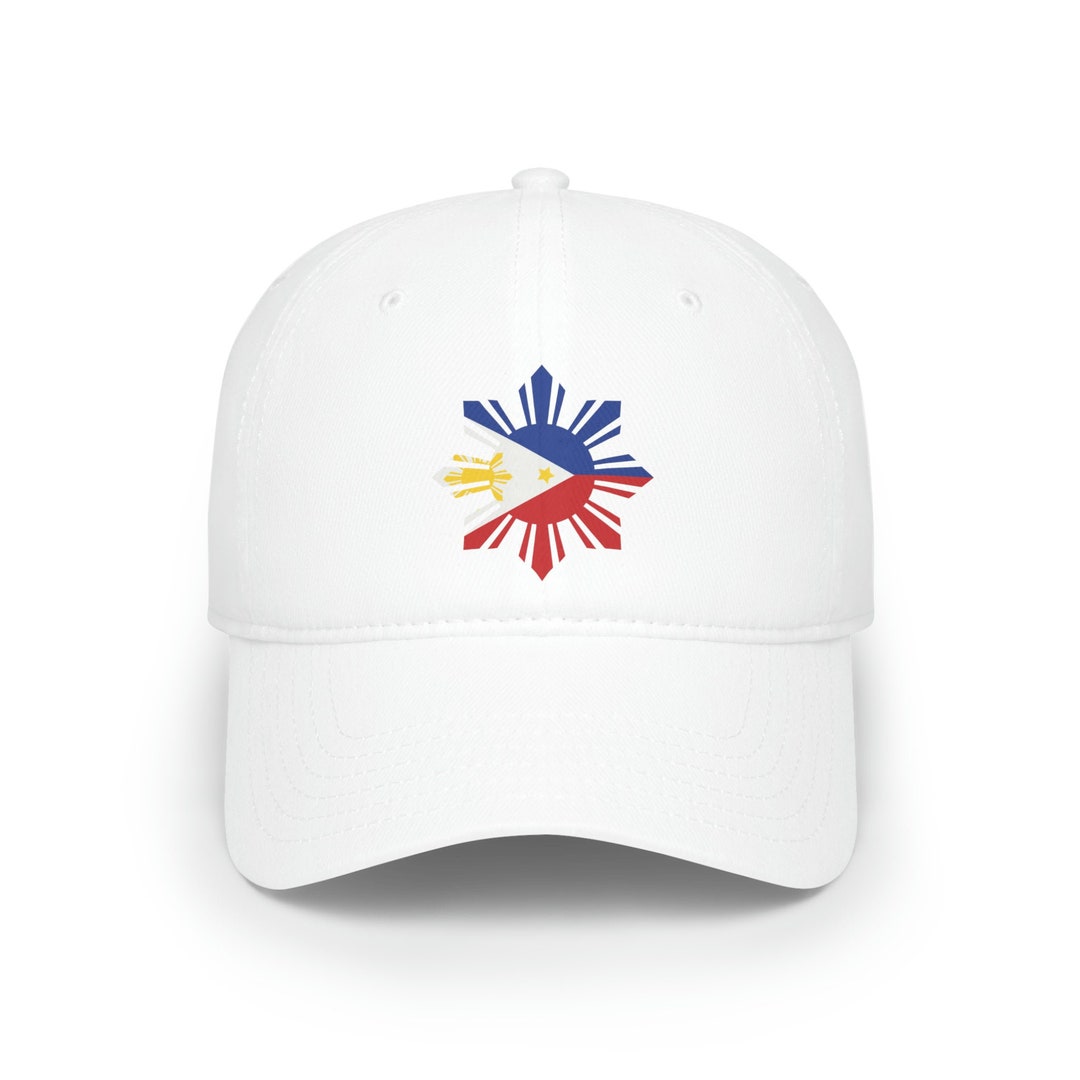 Philippines Flag Star Shape Low Profile Baseball Cap, Filipino Hat ...