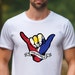 Shaka Hand Sign Shirt, Philippines Flag on Shaka Hand Sign, Filipino ...
