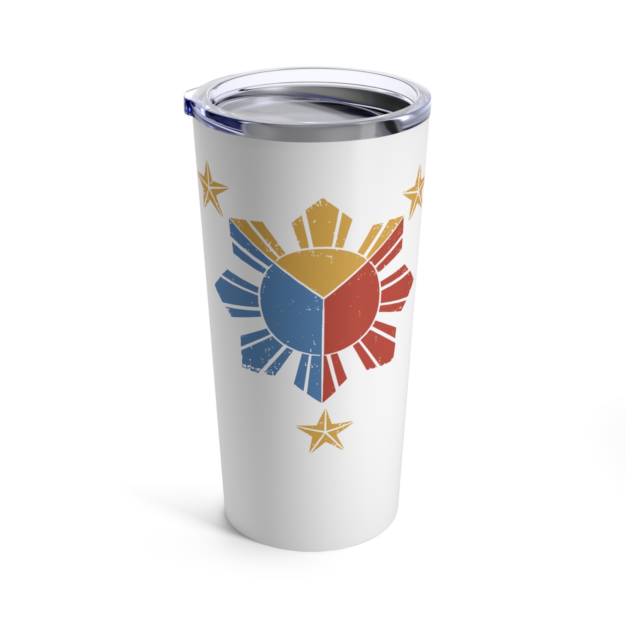 Personalized Philippines Tumbler 20oz, Custom Filipino Tumbler ...