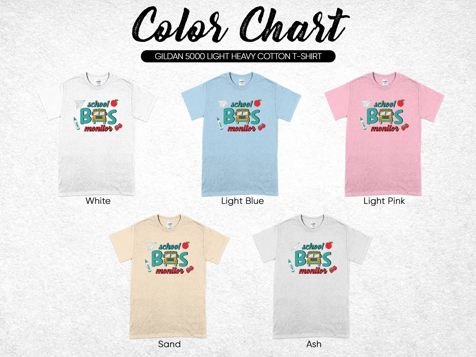 Back to School 2024 School Bus Monitor T-shirt, Kids School Bus Monitor ...