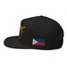 Filipino Embroidery Flat Bill Cap, Star Shape Philippines Flag ...
