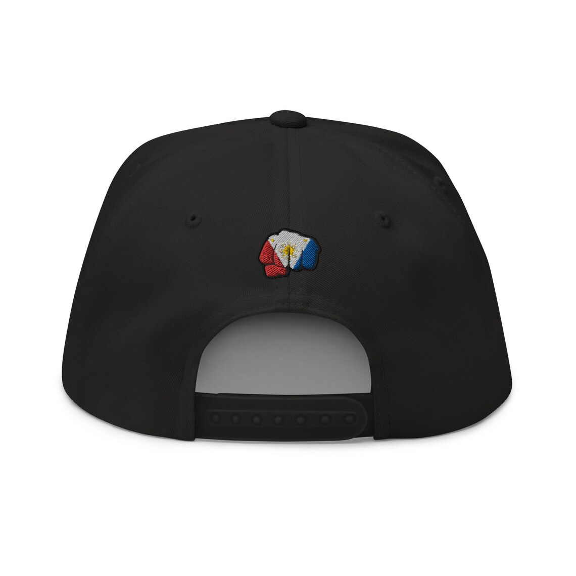 Filipino Embroidery Flat Bill Cap, Star Shape Philippines Flag ...