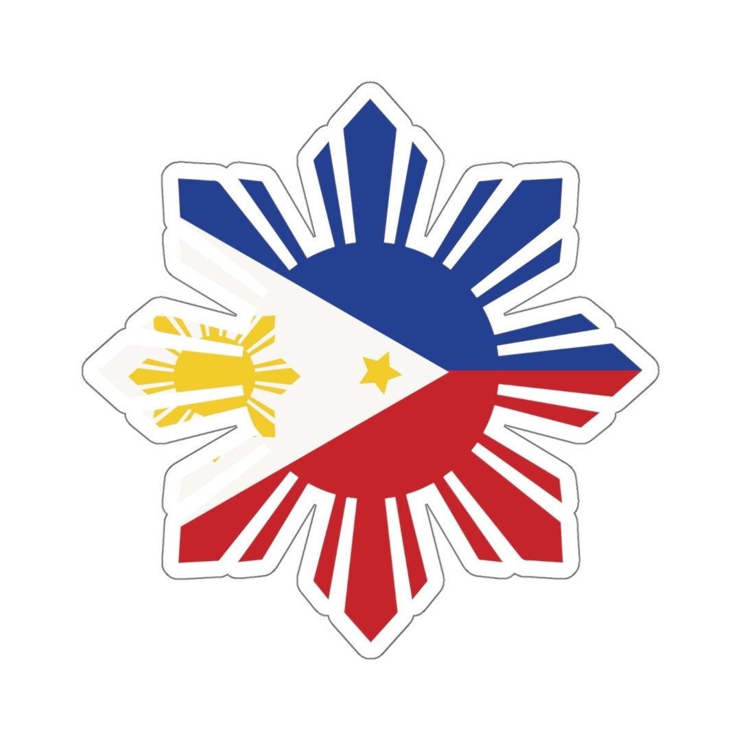 Star Shape Philippines Flag Kiss-cut Stickers Philippines - Etsy