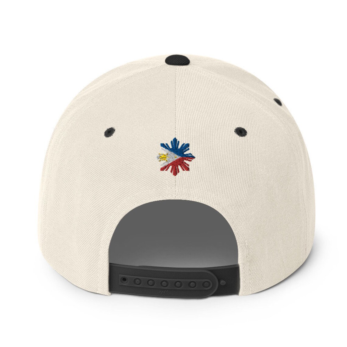 Adobo Embroidery Snapback Hat, Philippines Flag Embroidery Hat ...