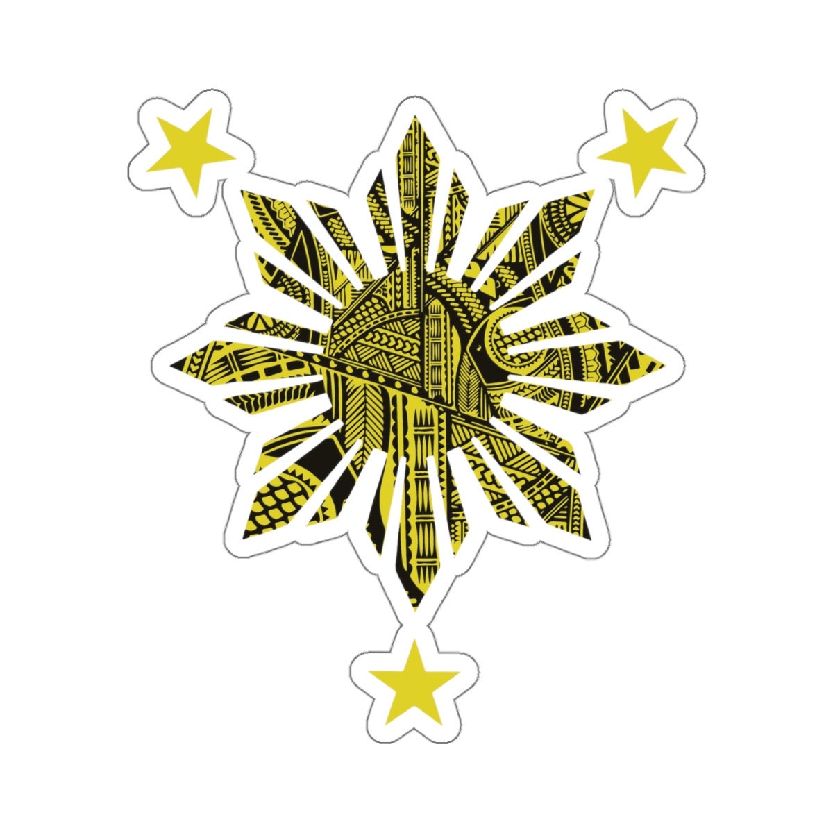 Philippines Logo Design Kiss-cut Stickers, Philippines Flag Logo ...