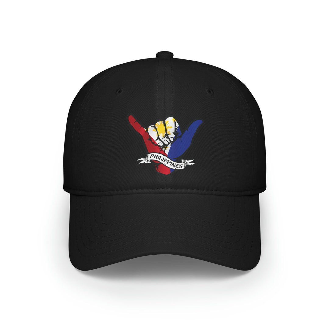 Unisex Filipino Shaka Hand Sign Low Profile Baseball Cap, Pinoy ...